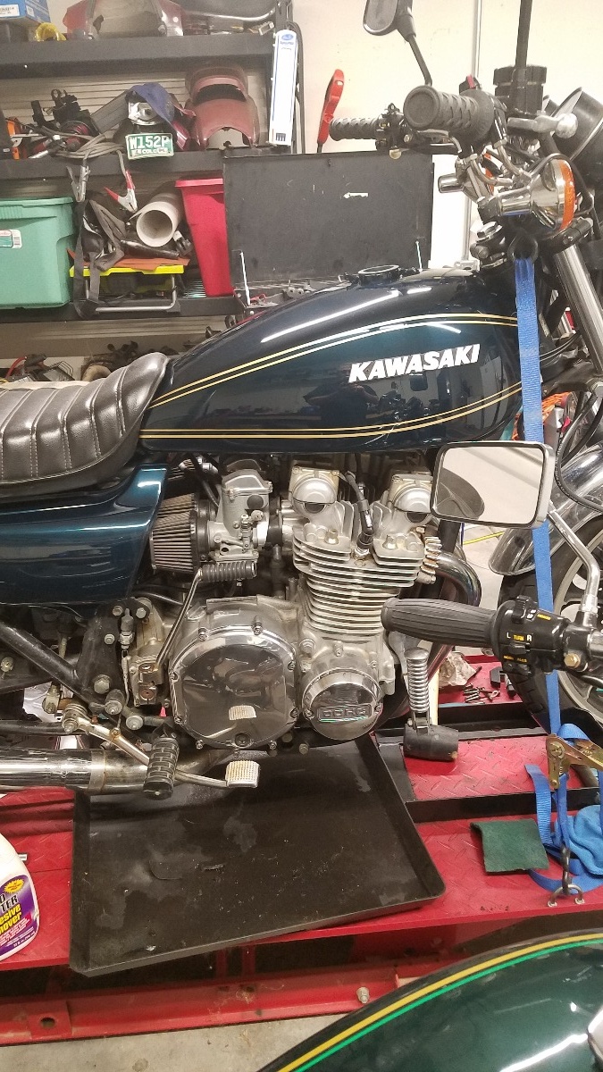 Coming Along Kzrider Forum Kzrider Kz Z1 And Z Motorcycle