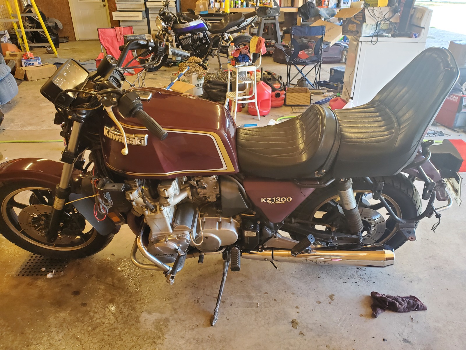 The 1980 KZ 1300b project - KZRider Forum - KZRider, KZ, Z1 & Z Motorcycle Enthusiast's Forum