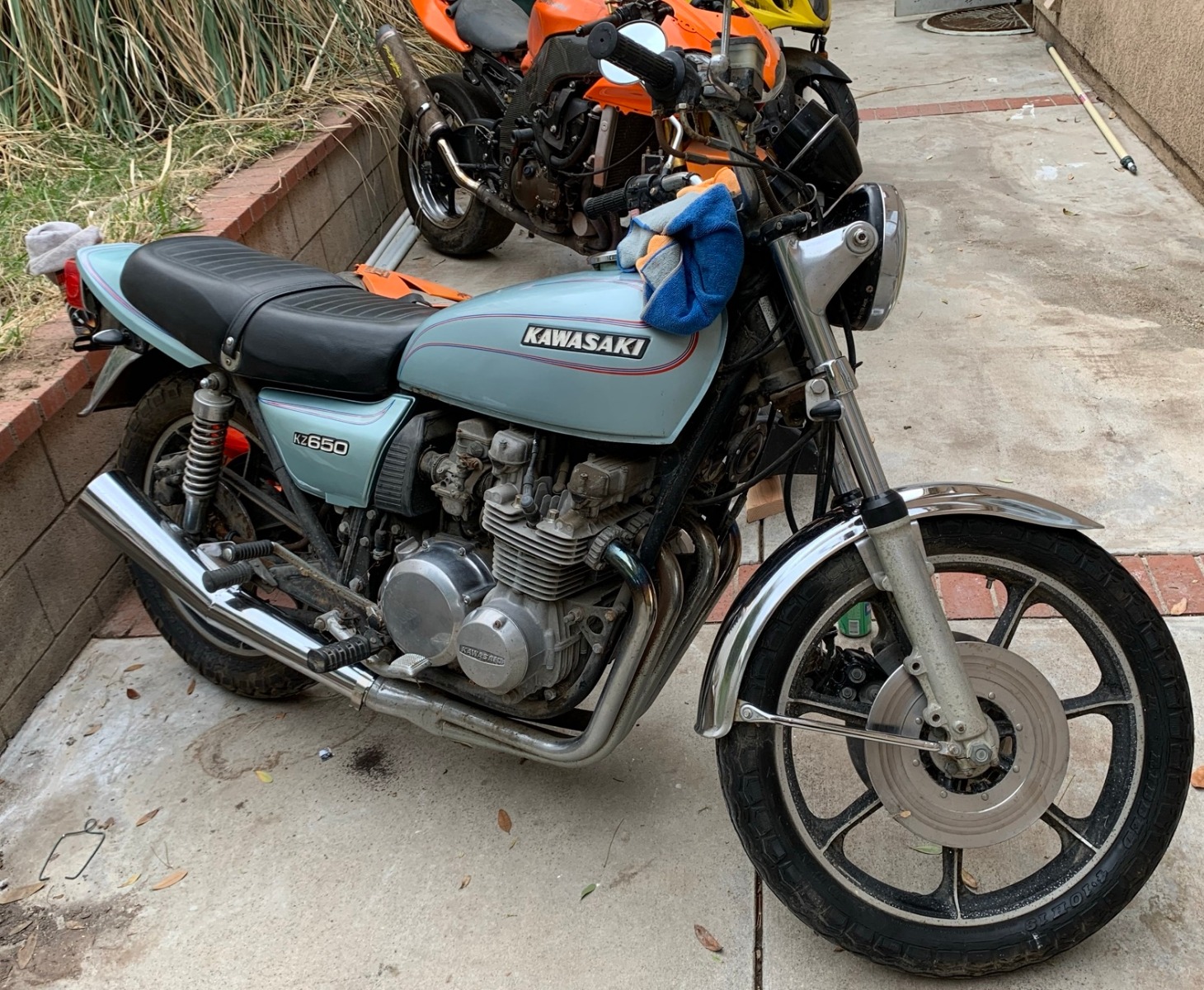 '78 KZ650 Garage find- Where to start? - KZRider Forum - KZRider, KZ, Z1 & Z Motorcycle ...