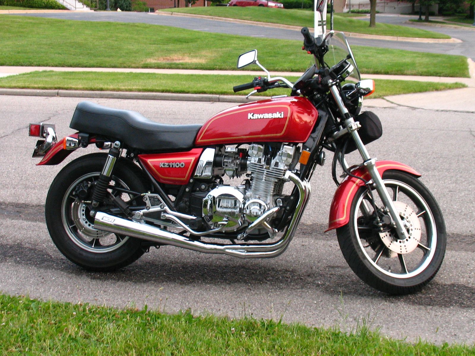 1981 KZ1100A Shaft w/ Vetter Fairing Exhaust Fit - KZRider Forum ...